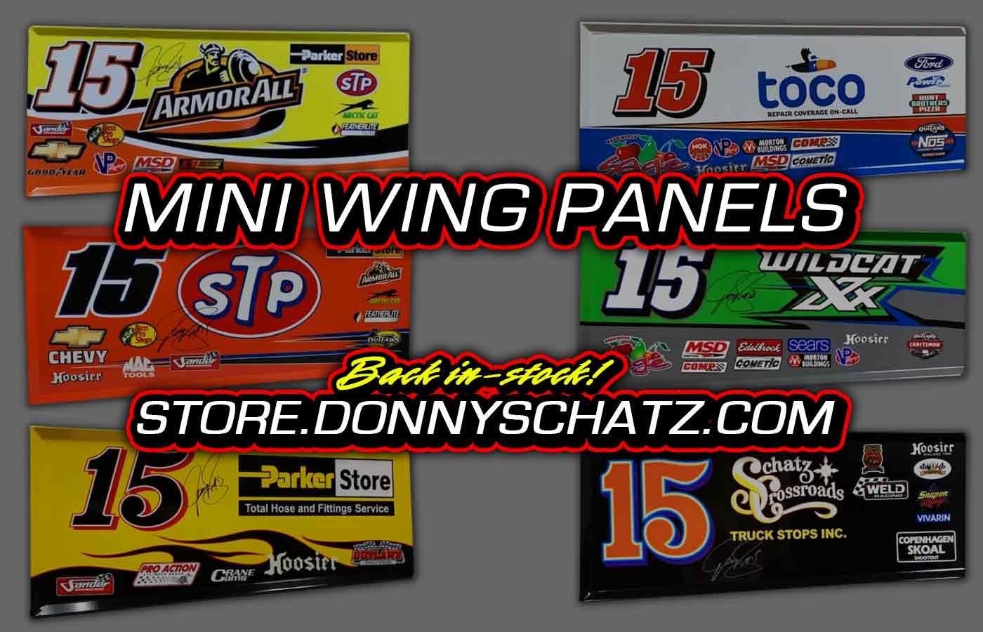 Mini Wing Panels back in stock! – Donny Schatz