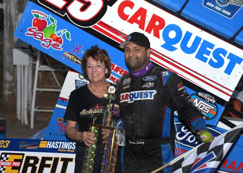 BACK ON TOP: Schatz sweeps weekend in Ohio – Donny Schatz